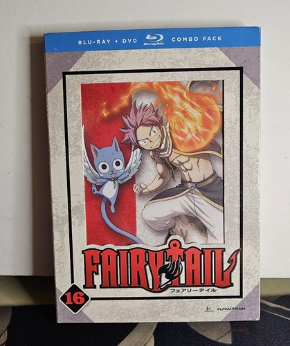 Fairy Tail Collection 16 Blu-ray DVD combo Pack Anime New Sealed ...