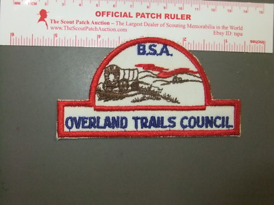 Boy Scout Overland Trails Council Patch CP 4172DD | eBay