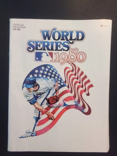 1980 World Series MLB program Phillies Royals | eBay