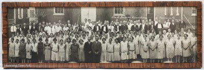 Antique George Beidler Clothing Factory Panoramic Photograph Perkasie ...