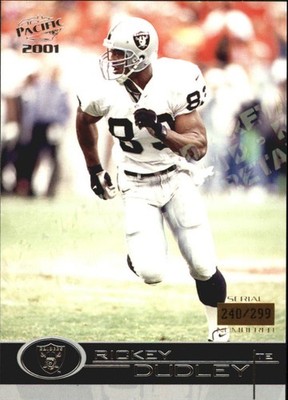 2001 Pacific Retail LTD #308 Rickey Dudley /299 - FB | eBay