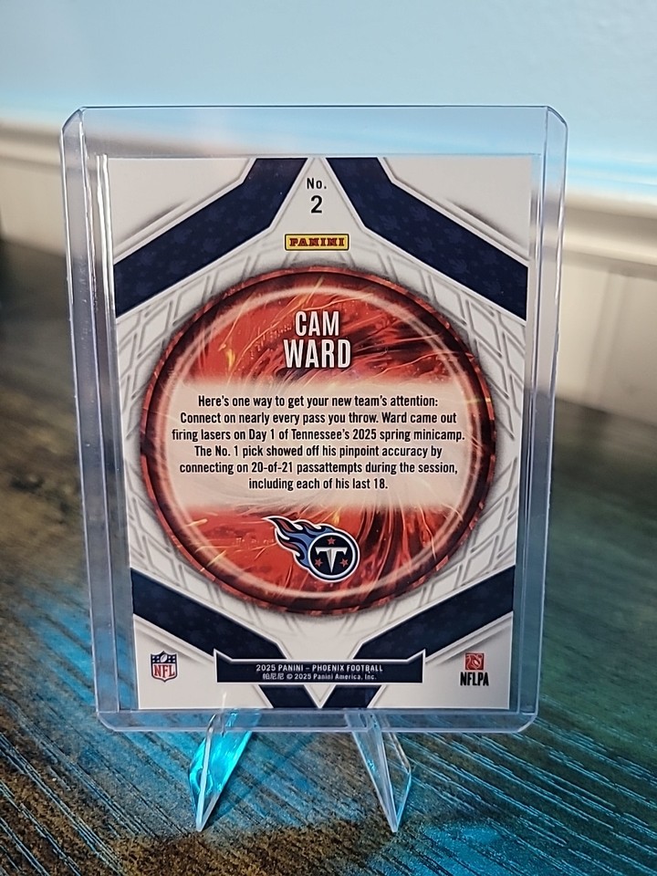 2025 Panini Phoenix - Paragon Cam Ward #2 (RC) | eBay