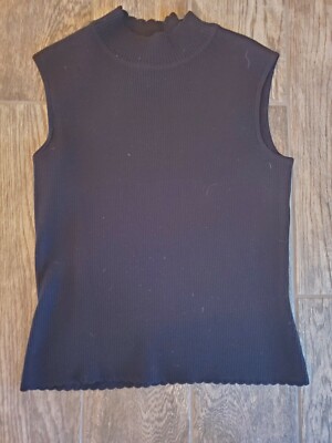 St John Collection by Griffith Gray Sz M Tunic Sweater Black | eBay