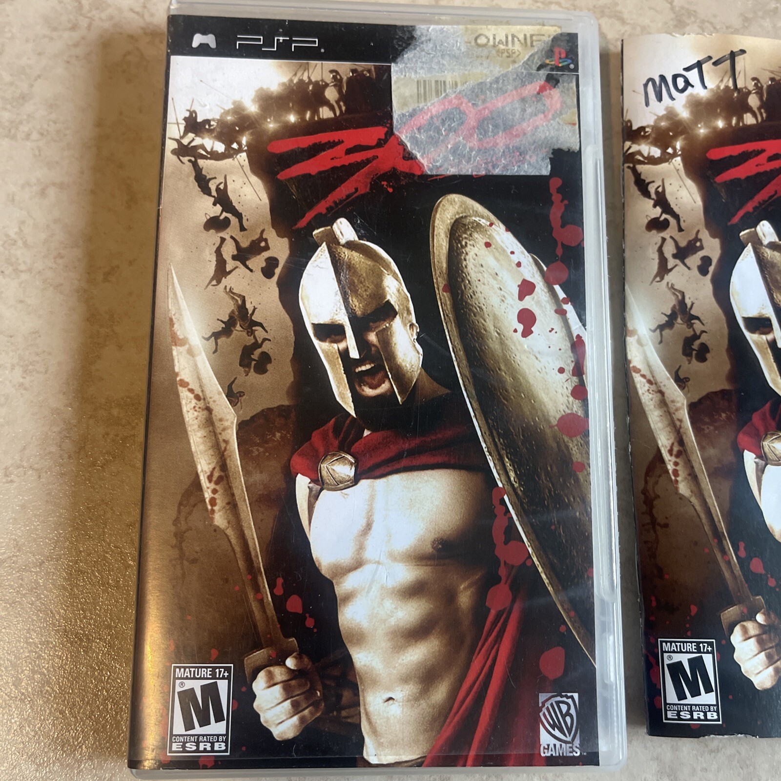 300: March To Glory (Sony PSP, 2007) Complete CIB PSP Game Tested | eBay