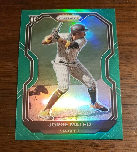 Jorge Mateo 2021 Panini Prizm Teir 2 #196 NM Rookie Card RC Green ...