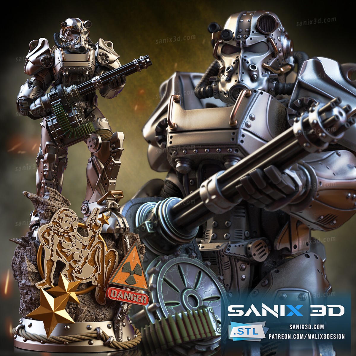 Fallout Power Armor Art Concept For A Legion Converted Working Power