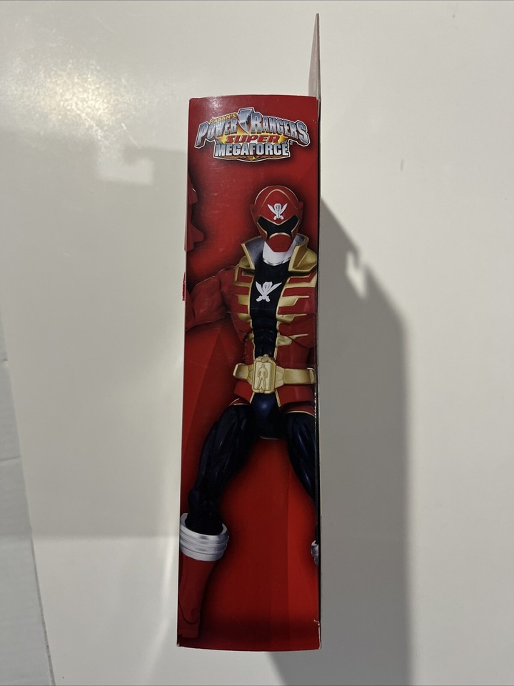 Power Rangers Super Megaforce Armored Super Mega Red Ranger 7" Figure ...