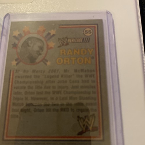 2008 Topps Heritage #55 Randy Orton WWE | eBay