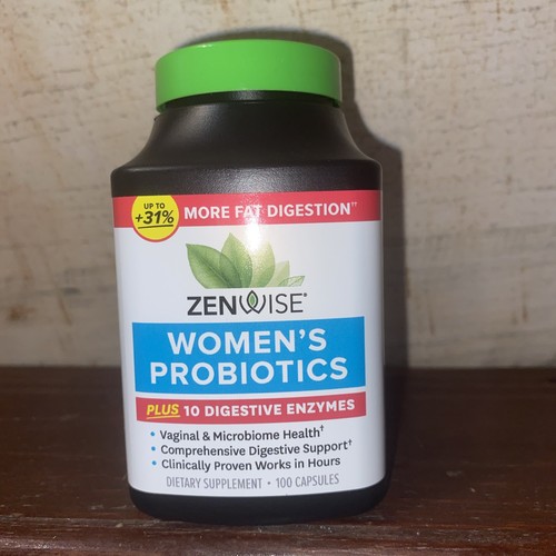 Zenwise Health Probiotics for Women - Digestive Enzymes for Bloating ...