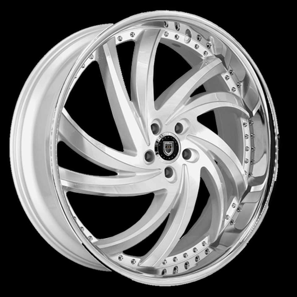 LEXANI WHEELS RIMS BRUSHED 22" CHEVY NOVA YR 1968,1969,1970,1971,1972 ...