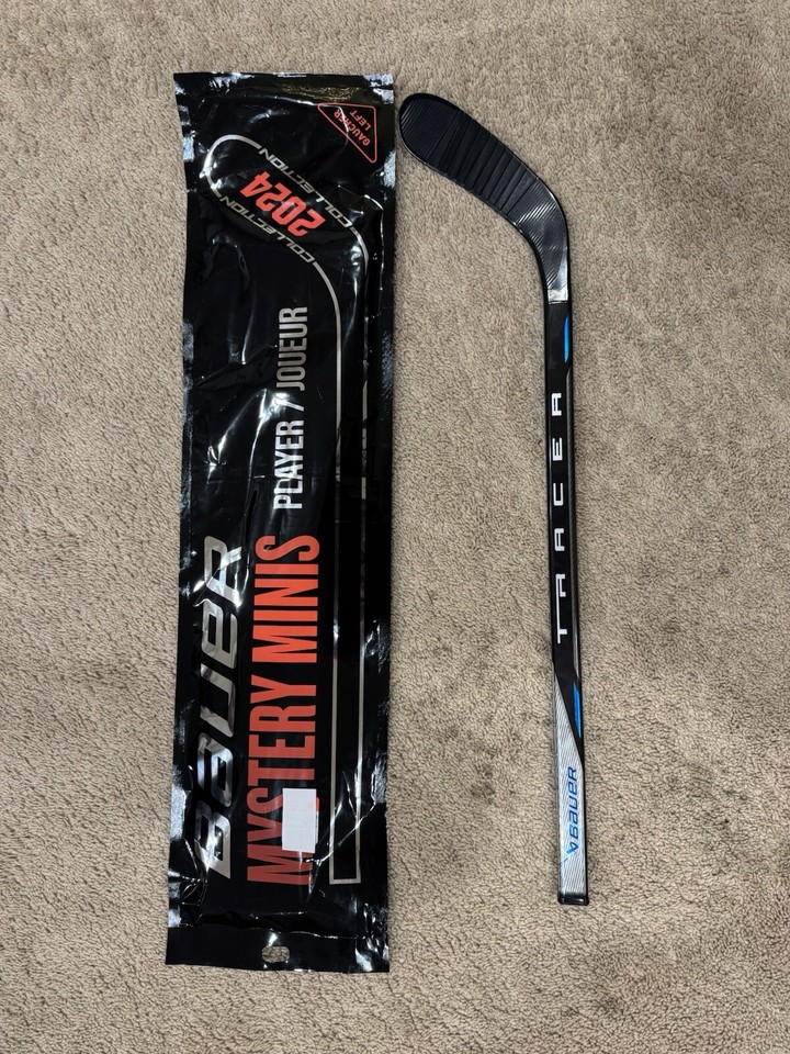 UNOPENED! LEFT Handed Bauer Mystery Mini Hockey Stick 2024 NEXUS TRACER ...