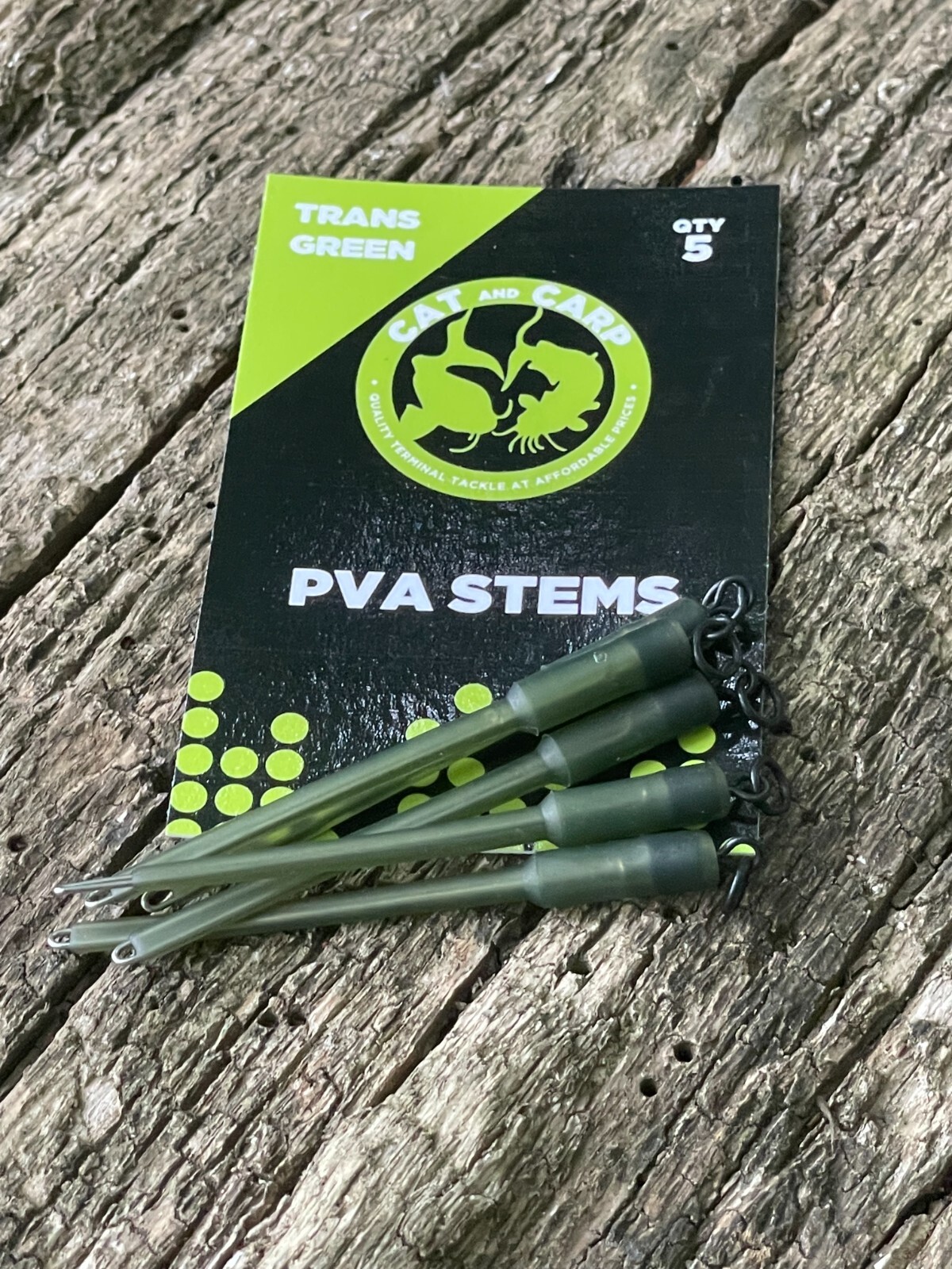 Green PVA Bag Stems. Solid Bag Leaders. PVA Bag Sleeves. Carp Fishing ...