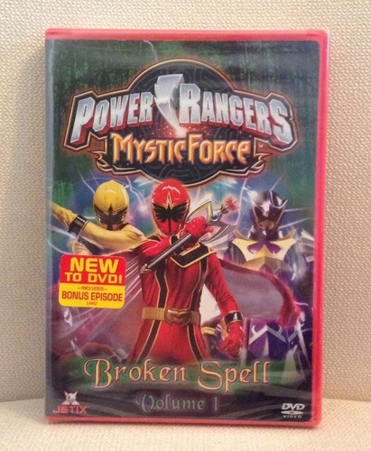 Power Rangers Mystic Force: Broken Spell - Vol. 1 (DVD, 2006) Jetix ...