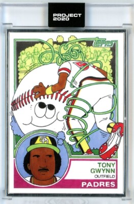 TOPPS PROJECT 2020 - TONY GWYNN - ERMSY AP 05/20 Silver Frame #161 | eBay