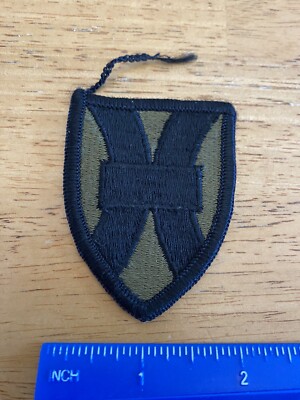 US Army 21st Sustainment Command Subdued Patch INV5673 | eBay