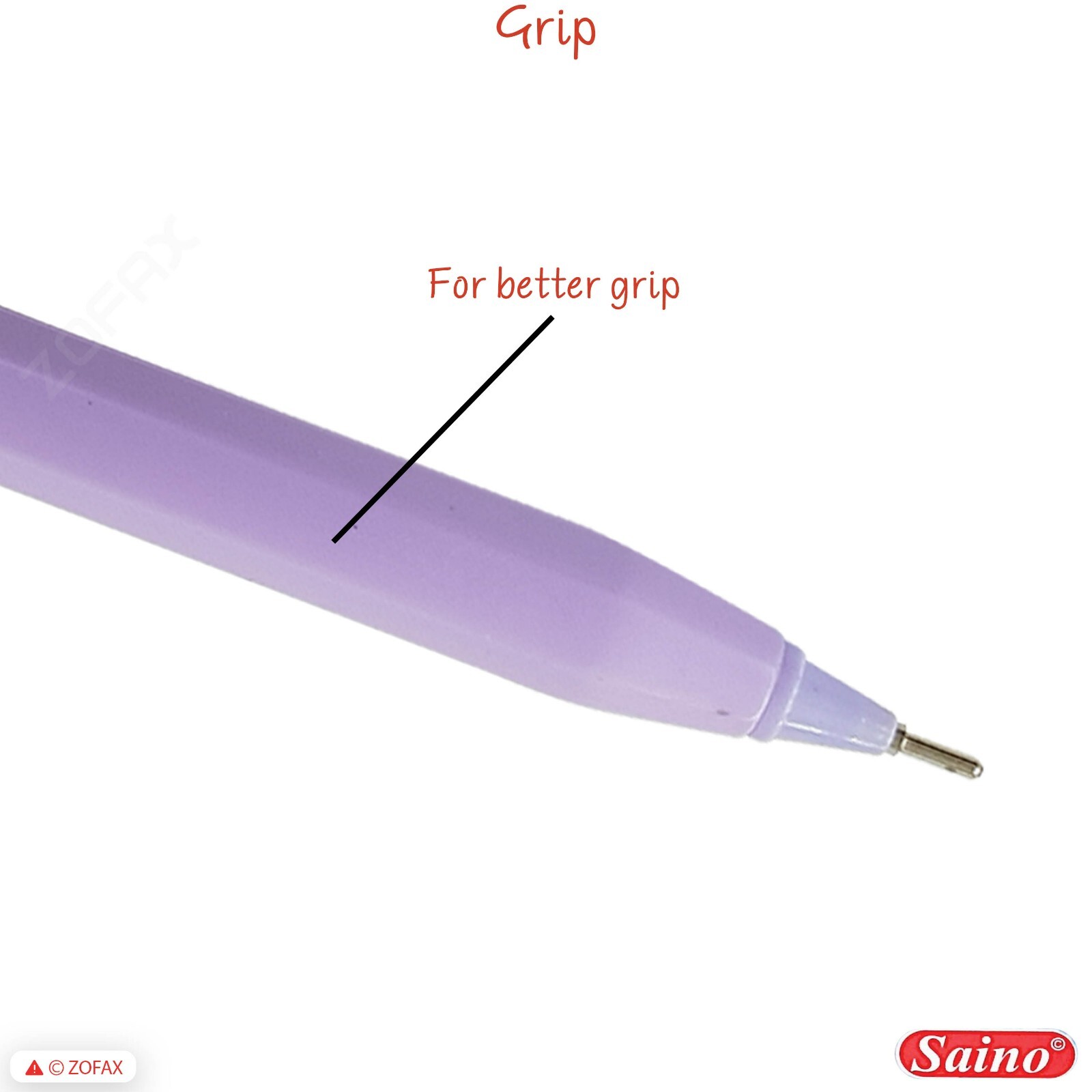 BLACK BLUE Ballpoint pens 0.7mm Fine Point Saino Primo School Office ...