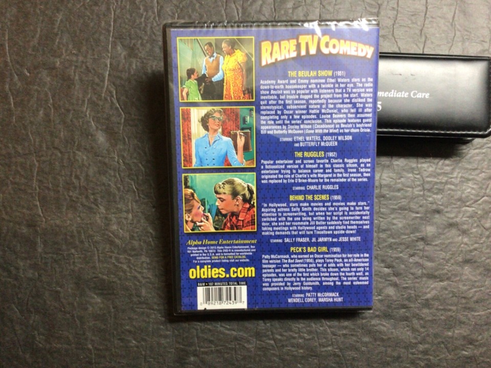 RARE TV COMEDY ~ 4 episodes ~ Alpha Video ~ DVD ~ SEALED!!! 89218724397 ...