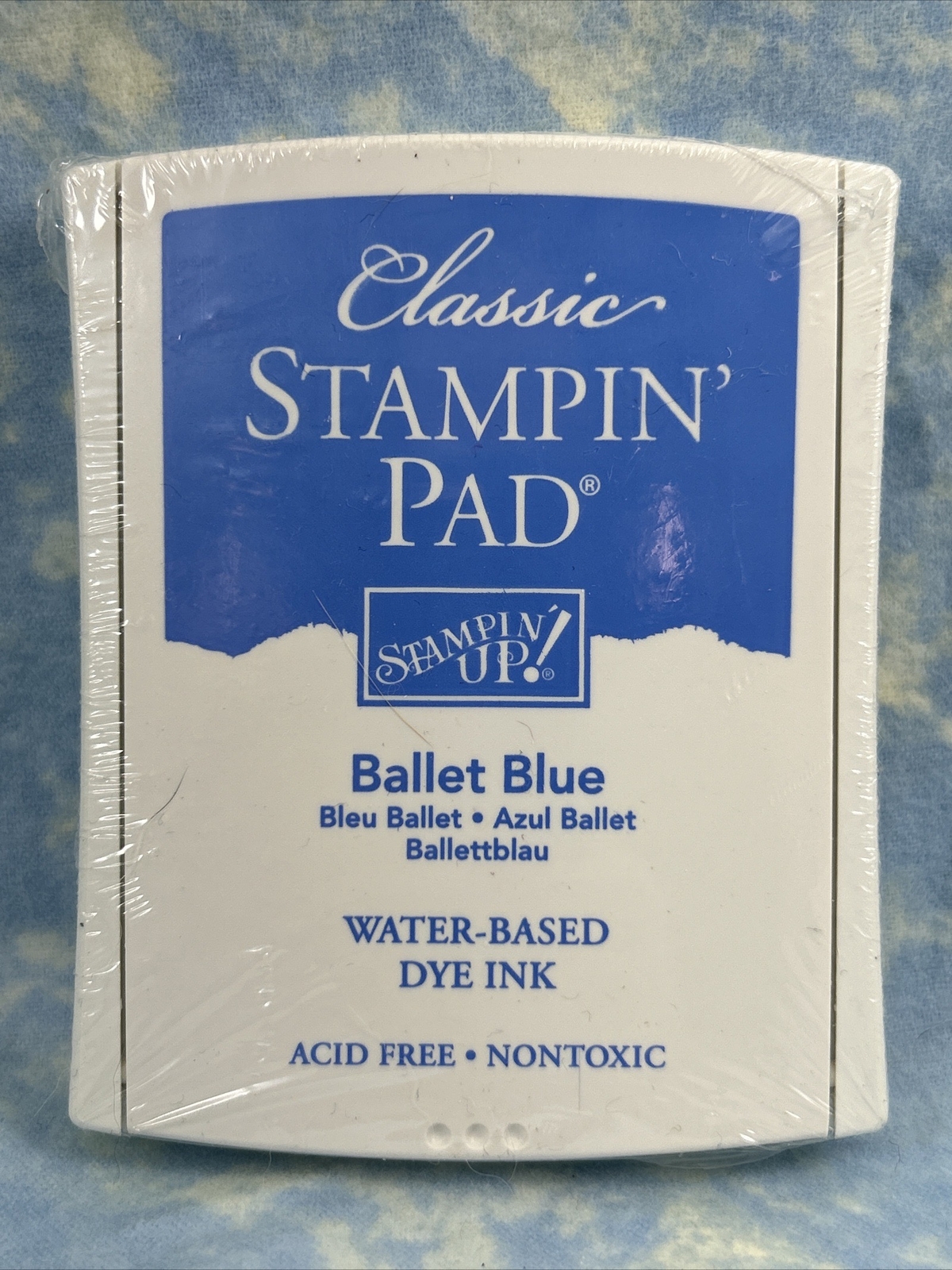 Stampin’ Up! BALLET BLUE Classic Water Based Dye Ink Pad Factory Sealed ...
