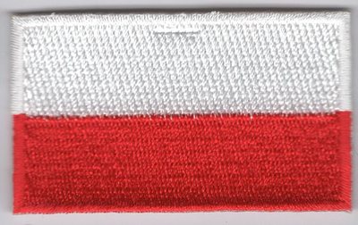 Poland Flag Patch Embroidered Iron On Applique Polish | eBay