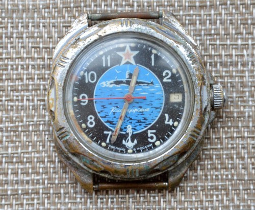 Watch USSR Commander Military Soviet Komandirskie Vostok Wostok Rare ...