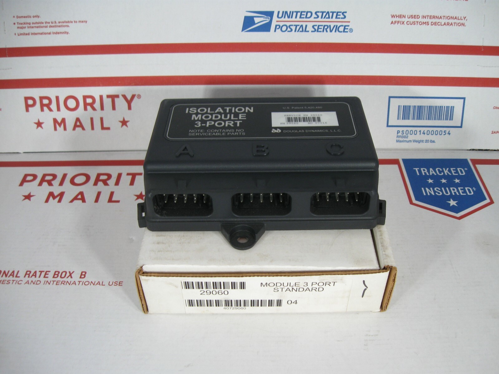 OEM WESTERN FISHER SNOW PLOW 3 PORT STANDARD ISOLATION MODULE 29060 FOR ...