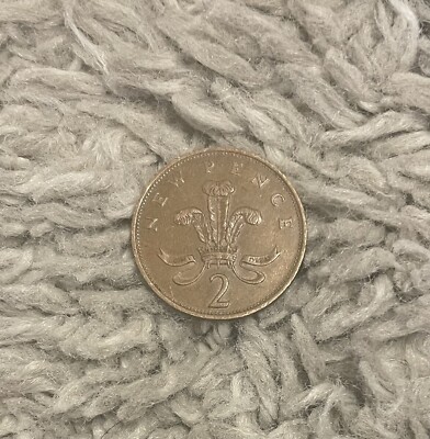 British 1980 2P "New Pence", "New Penny" Extremely Rare 2p Coin | eBay