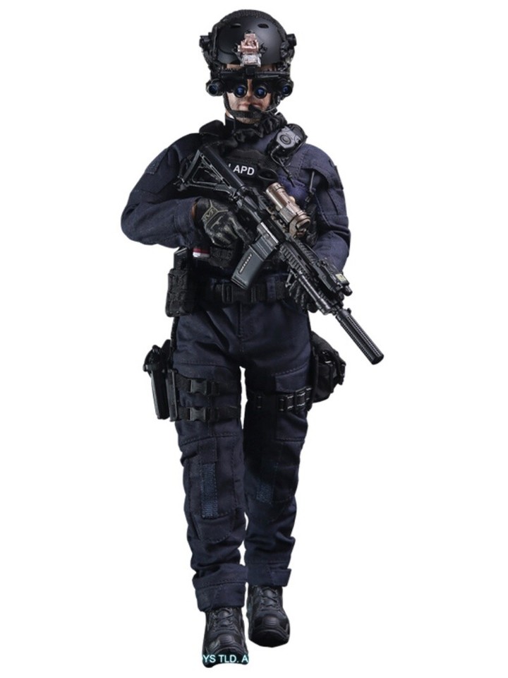 MINI Times Toys M024 US SWAT 2.0 LAPD 1/6 Action Figure Model 12'' Male ...