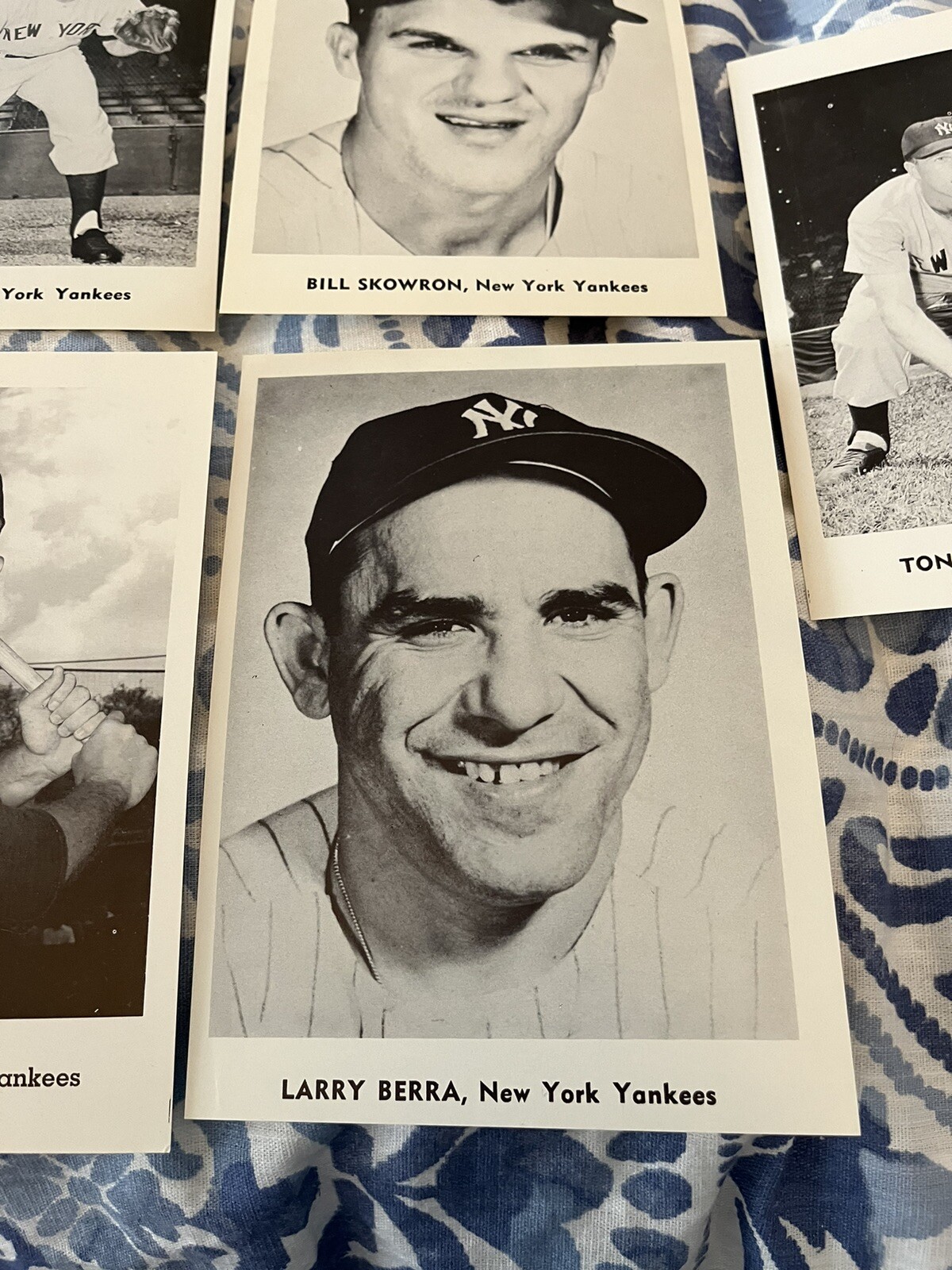 Vintage 1960s New York Yankees Team Issue Photo Set Mickey Mantle Roger ...