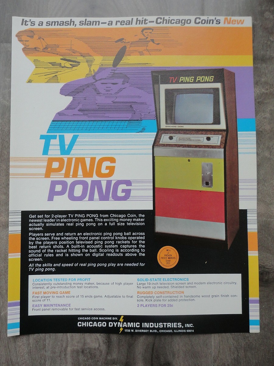 Ping Pong Game Machine New Pinball Type Machine—what Do You Think?
