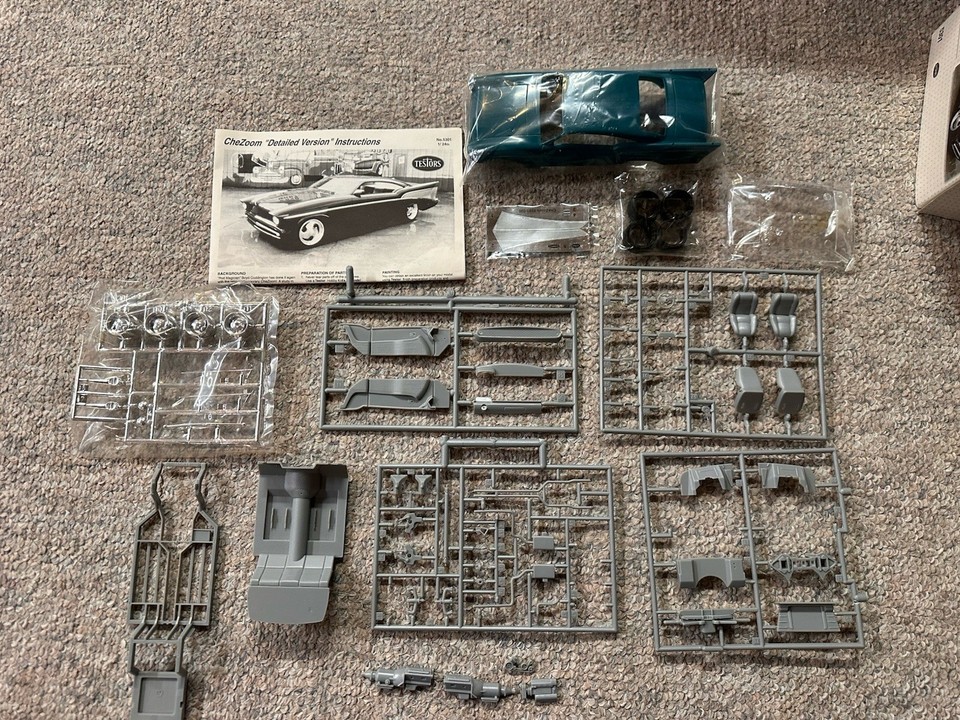 Testors Quickbuilder CheZoom by Boyd 1:24 Model Kit (UNBUILT / COMPLETE ...