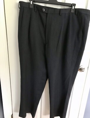 GEORGE FOREMAN SIGNATURE COLLECTION DRESS PANTS 49W X 30L PLEATED FRONT ...