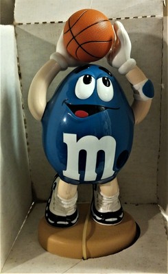 EUC Blue M&M Limited Edition Sports Candy Dispenser with Basketball 13 ...