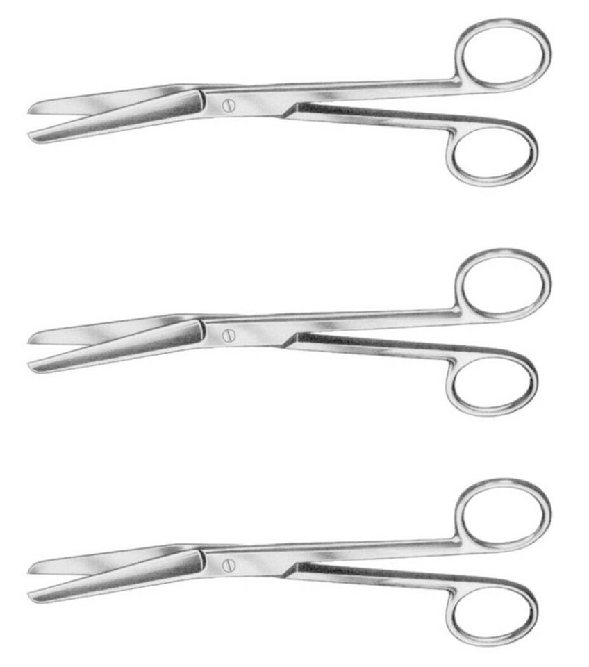 Fergusson Abdominal Scissors Curved 7" (18 Cm) 3 Pcs Ferguson Operating ...