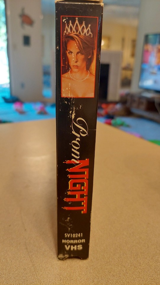 Prom Night (1980, VHS) Jamie Lee Curtis Leslie Nielson Cult Horror ...