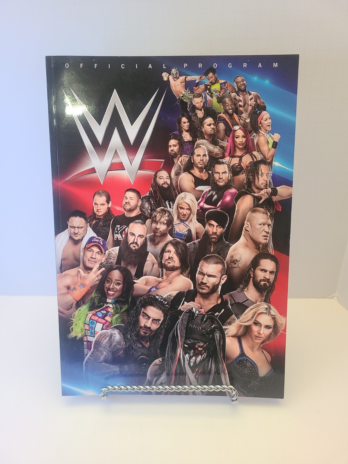 2017 WWE OFFICIAL TOUR PROGRAM Wrestling | eBay