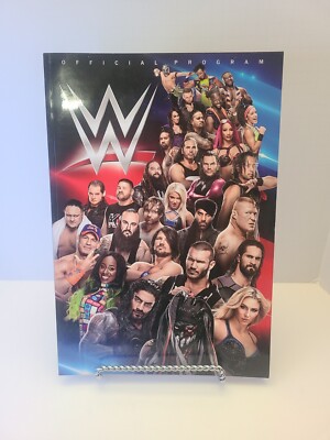 2017 WWE OFFICIAL TOUR PROGRAM Wrestling | eBay