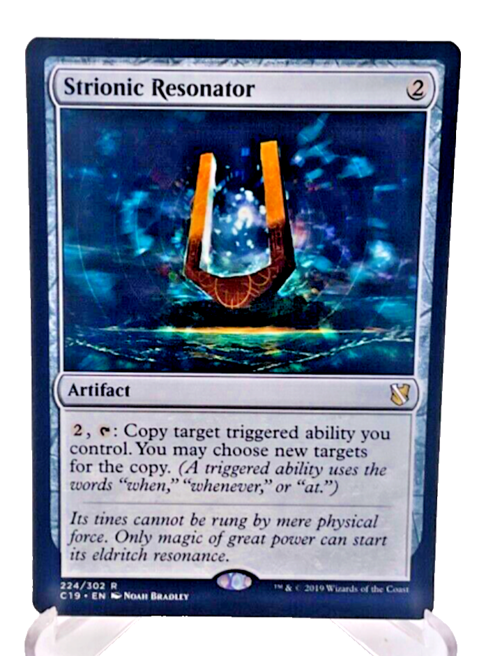 Strionic Resonator 224/302- Commander 2019- Rare Reg Magic The Gathering MTG NM | eBay