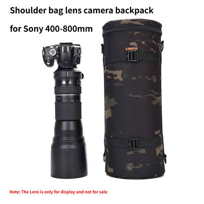 LONTU Telephoto lens shoulder bag lens camera backpack for Sony 400 ...