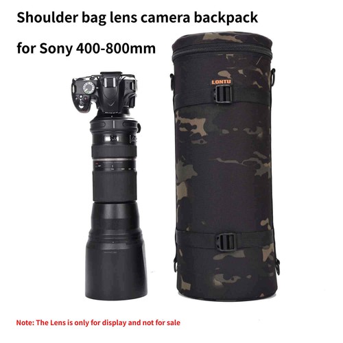 LONTU Telephoto lens shoulder bag lens camera backpack for Sony 400 ...
