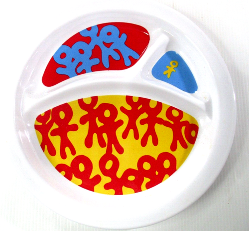 Beylerian Prod Joining Hands Melamine Segregated Toddler Dinner Plate ...