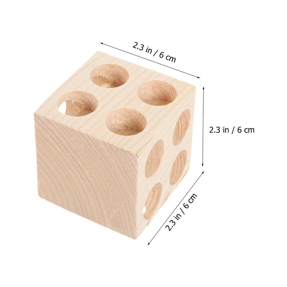 Bird Wooden Block Toy Parrot Chewing Toy Wood Bite Toy For Bird ...