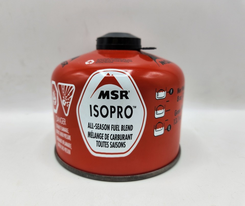 MSR IsoPro Fuel Canister for Camping Stoves, 8oz / 227g ️ Next Day Ship ...