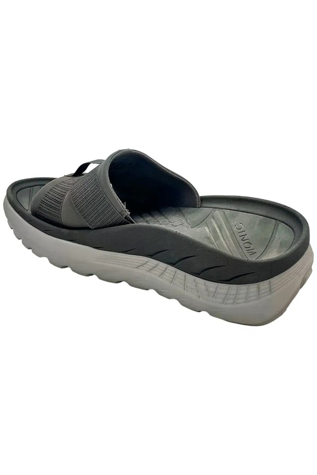 Vionic Women's Adjustable Recovery Slide Sandals Rebound Charcoal | eBay