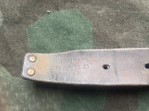 WW2 Swiss army uniform belt original vintage soldier webbing | eBay