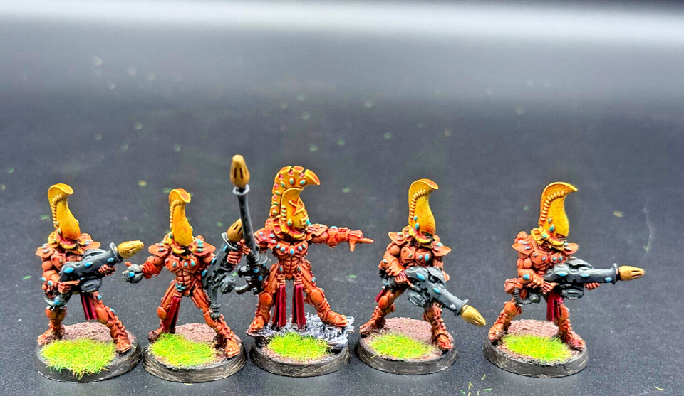 FULLY PAINTED ARMY ELDAR KHAINE FUEGAN NIGHT SPINNER RANGERS WARHAMMER ...