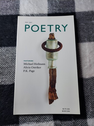 POETRY Magazine (May 2007 Vol 190 Number 2) Literature Poetry Magazine ...