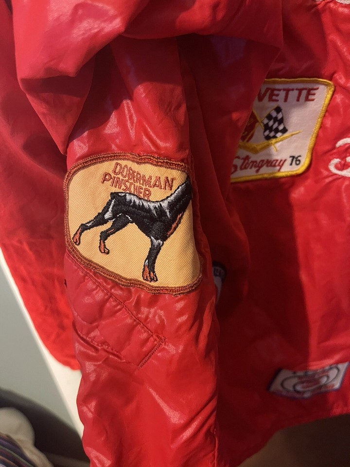 Corvette Vintage Chevy Racing Jacket Patches 60s 70s King Louie Flint ...