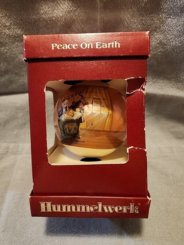 Hummelwerk Ornament "Peace On Earth" Circa 1980s | eBay