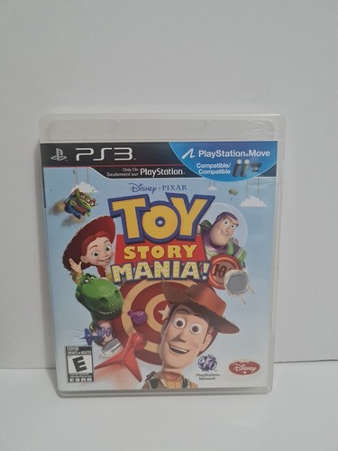 Toy Story Mania PS3 (Sony PlayStation 3, 2012) CIB Complete Game w ...