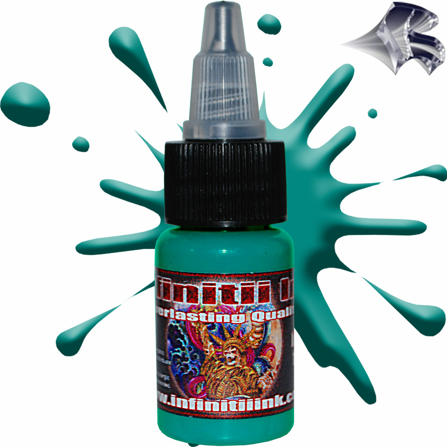 Turquoise Tattoo Ink